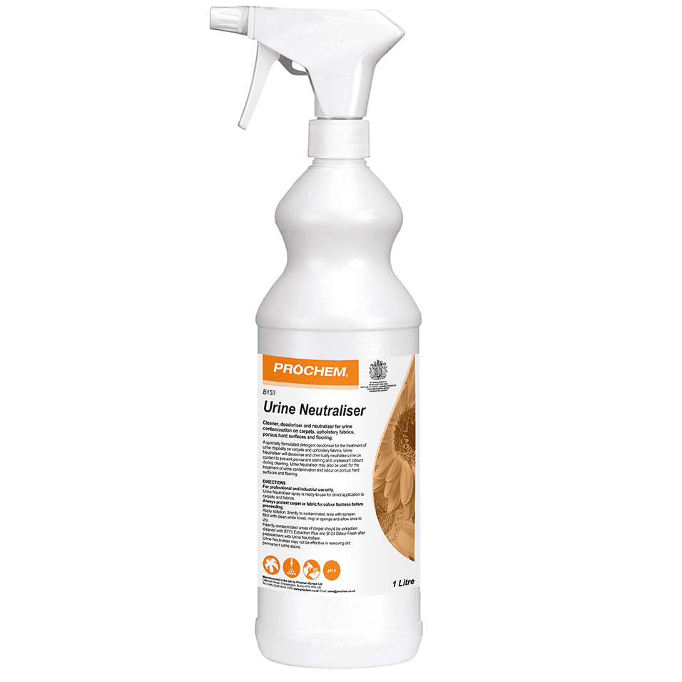 Prochem Urine Neutraliser 1L spray - B153-01 – CCMTec Cleaning ...
