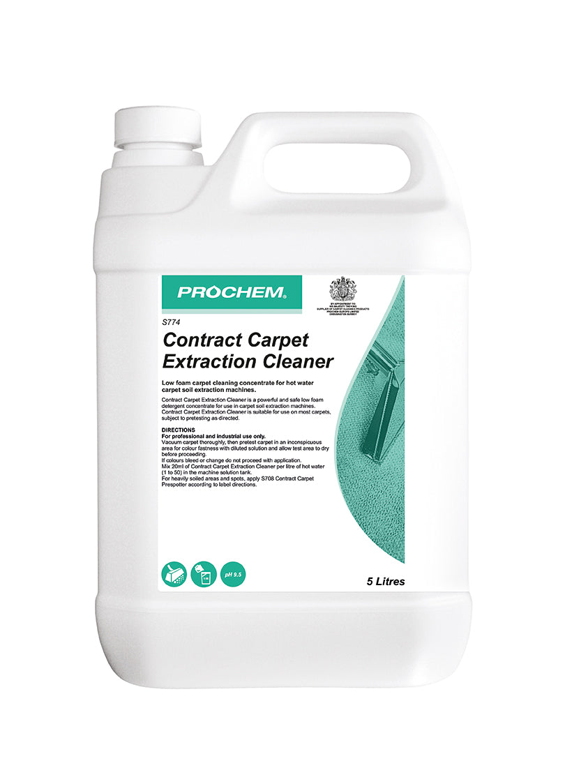 Prochem Contract Carpet Extraction Cleaner 5L - S774-05 – CCMTec ...